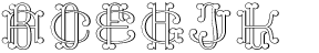 Identifont - Monogram Chic