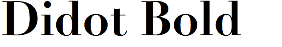 Identifont - HTF Didot 11
