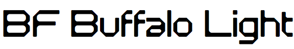 Identifont - BF Buffalo