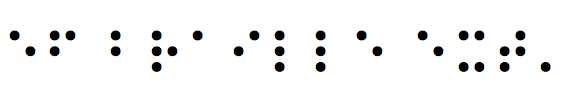 Identifont - PIXymbols Braille