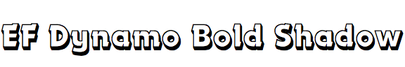 Identifont - Dynamo Bold Shadow