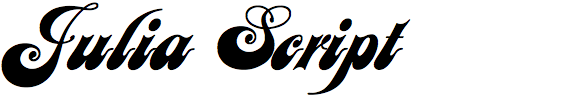 Identifont - Julia Script