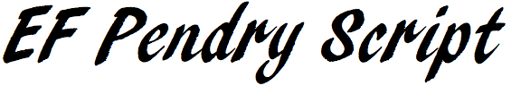 Identifont - Pendry Script