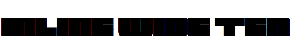 Identifont - Inline Wide Twenty