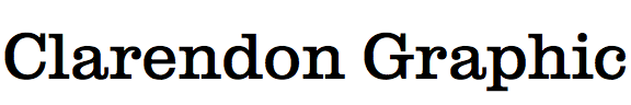 Identifont - Clarendon
