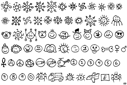 Identifont - Stumbeleina Scribble 2