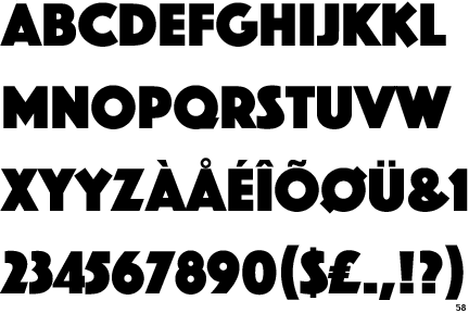 Identifont - Phosphate Solid