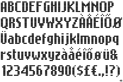 Identifont - SB Message Line