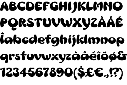 Identifont - Mrs Beasley