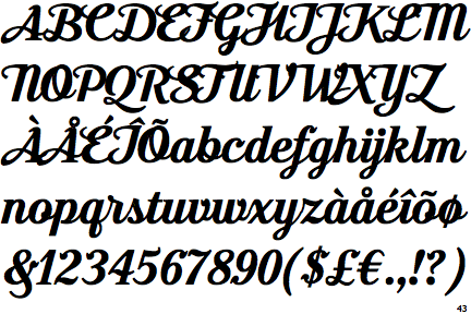 Identifont - Moonface Script Bold