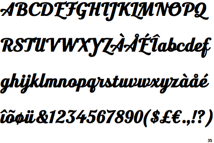 Identifont - Seren Script