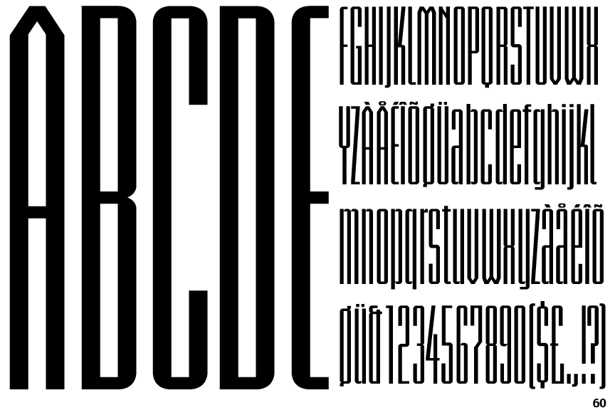 Identifont - Briem Akademi Compressed Bold