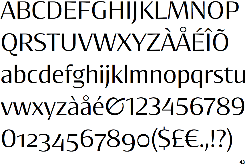 Identifont - Cosan Warm G3