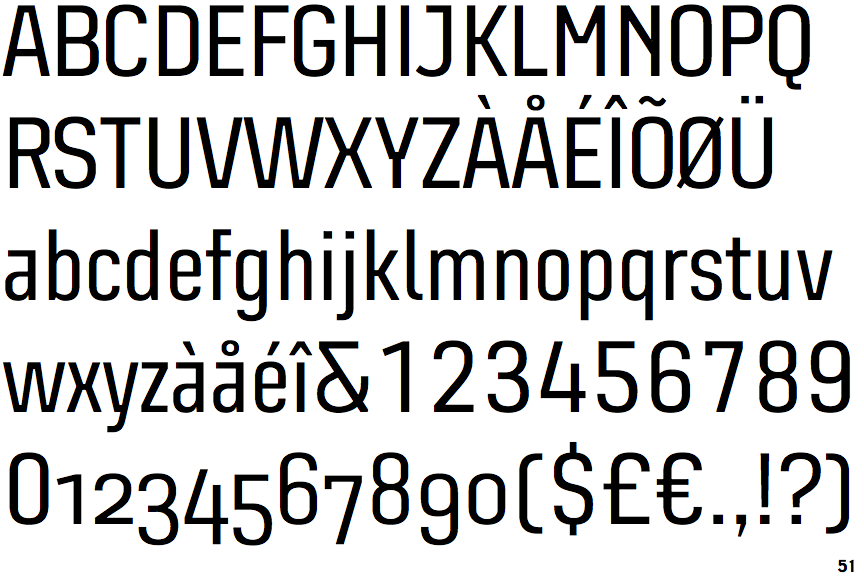 Identifont - Grandheron Sans New Light