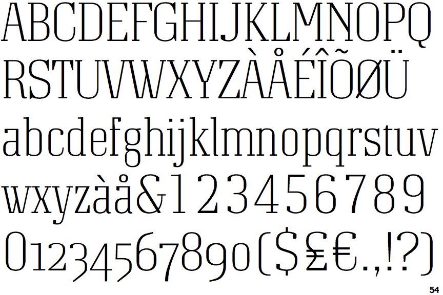 Identifont - Grandheron Serif New Thin