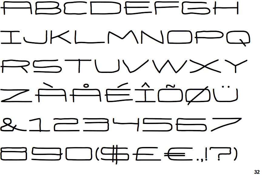 Identifont - Eneas Expanded Bold