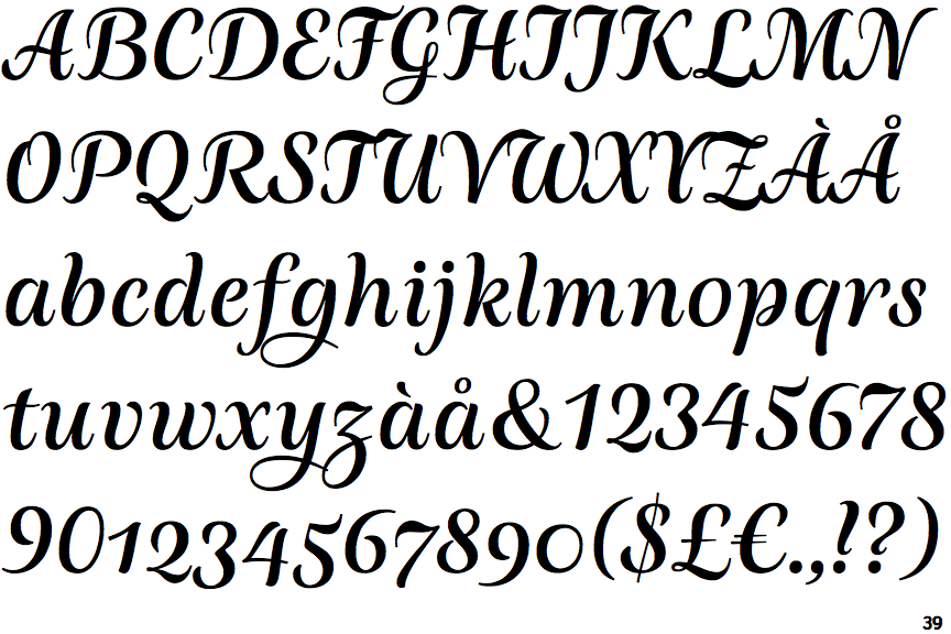 Identifont - Ivolga