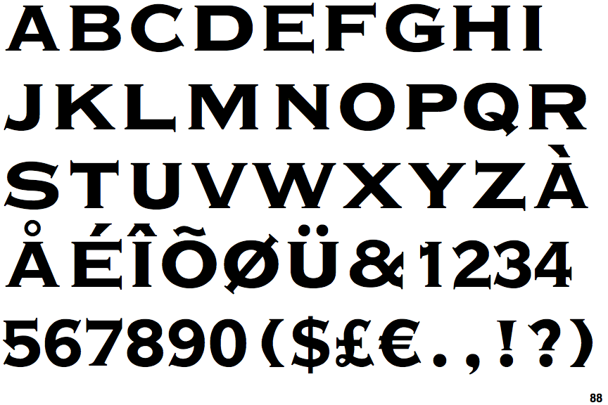 Identifont - Plate Gothic Four Bold