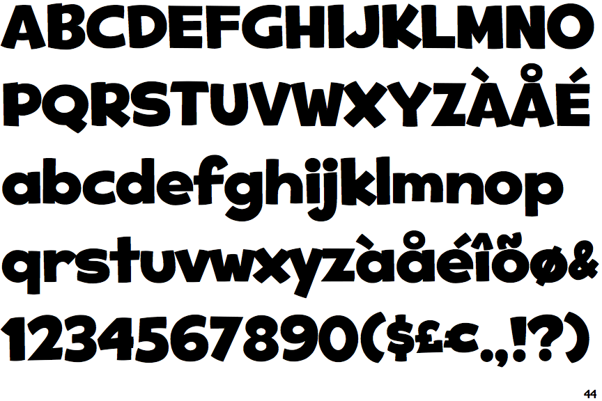 Identifont - Good Eatin' AOE