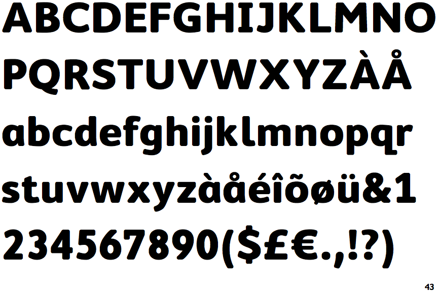 Identifont - Cambridge Round Bold