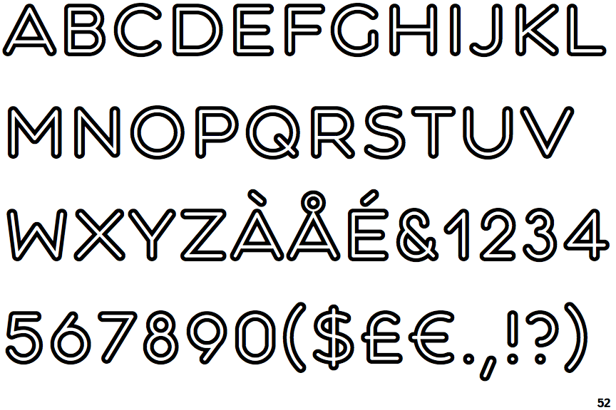 Identifont - Central Inline