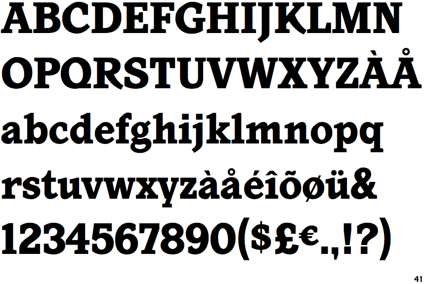 Identifont - Coffee Black