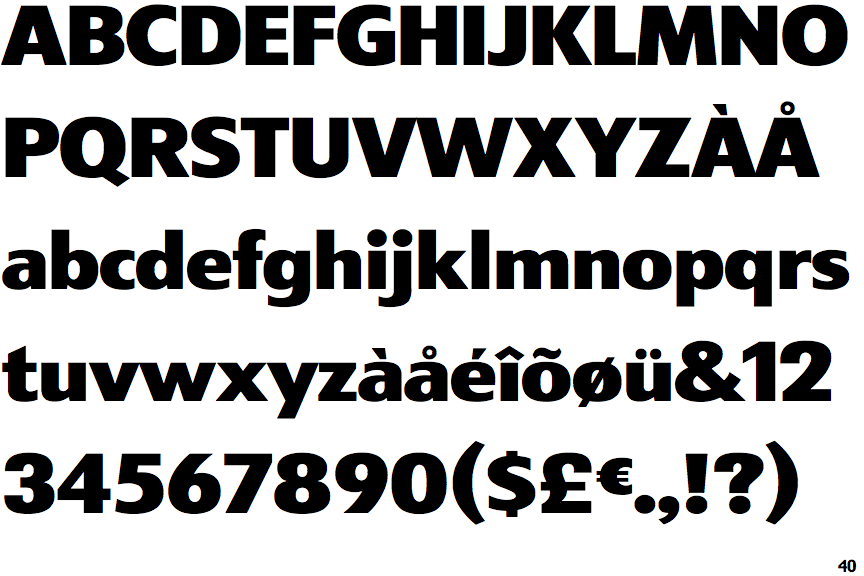 Identifont - Swank Gothic Bold