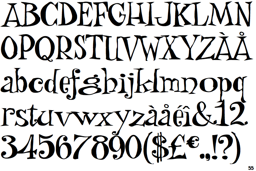 Identifont - Wackado