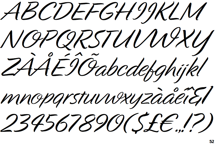 Identifont - Rumo Script