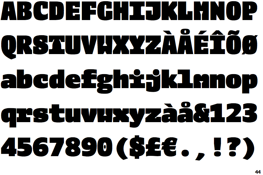 Identifont - Aubusson Black