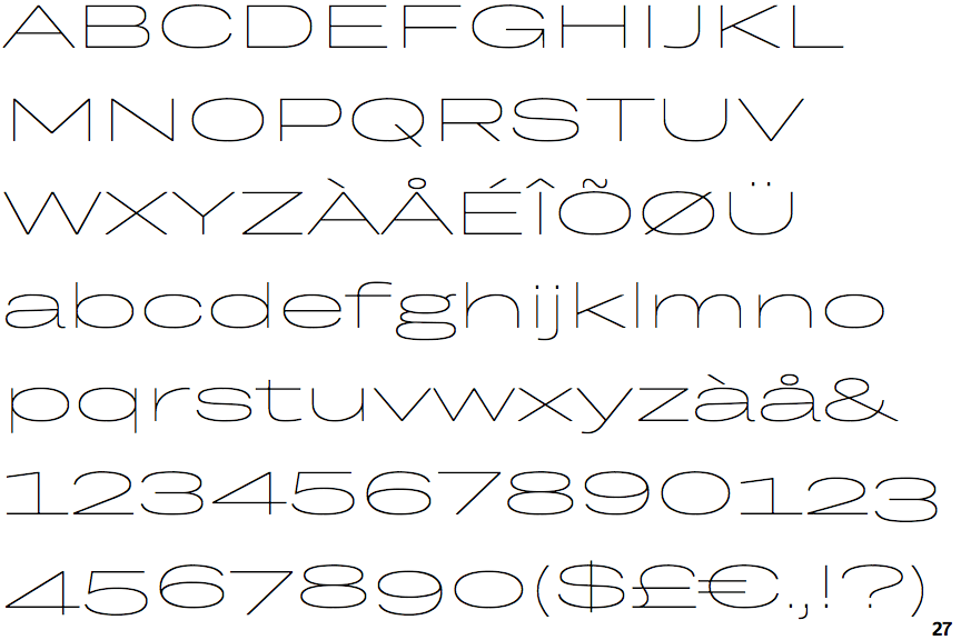 Identifont - Grtsk Mega Thin