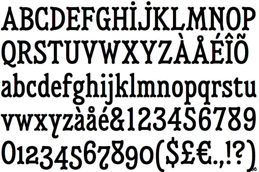 Identifont - Minorca