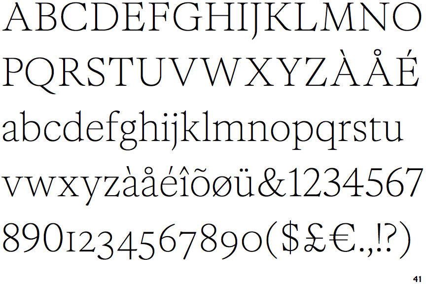 Identifont - Aman Thin Text