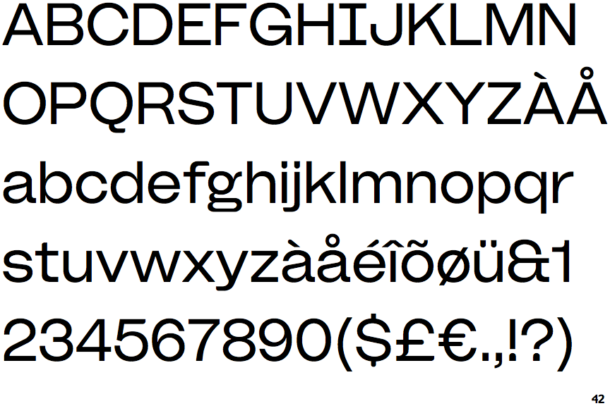 Identifont - Booster Sans