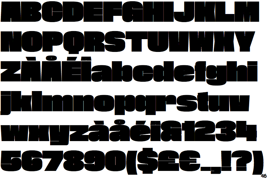 Identifont - Phill Large Black