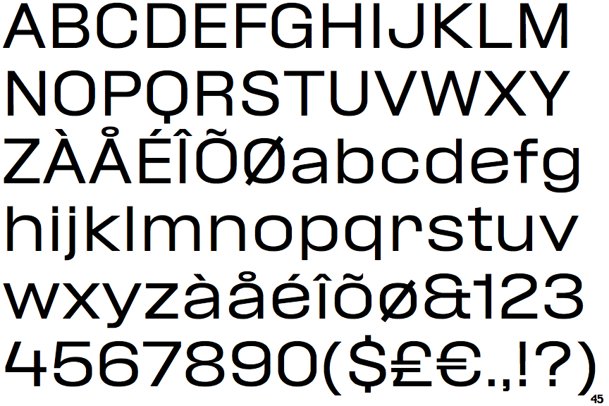 Identifont - Phill Large Light