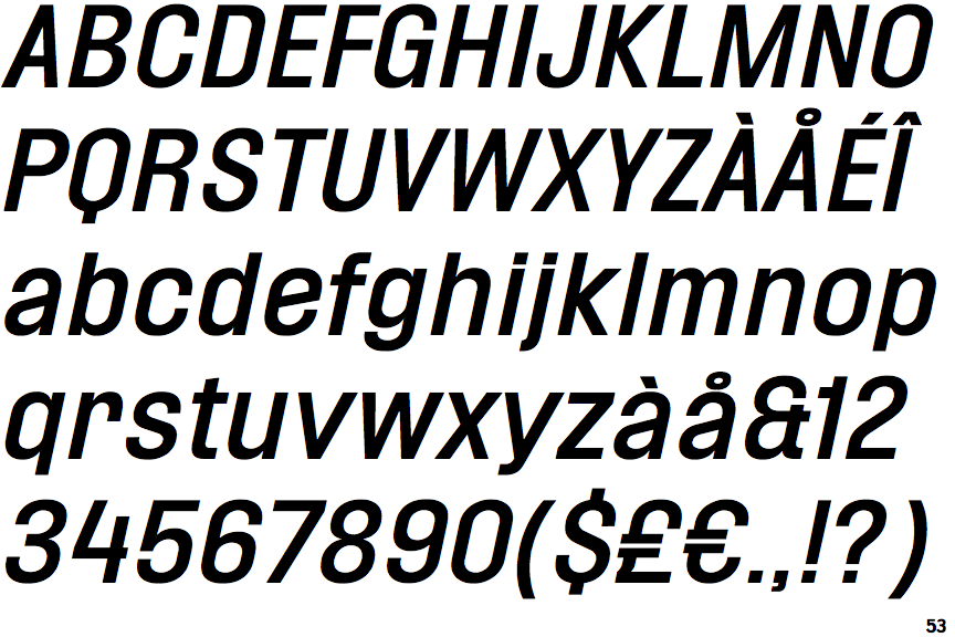 Identifont - Phill Slanted