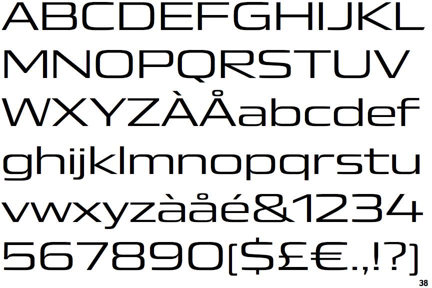 Identifont - Quadro Wide Light