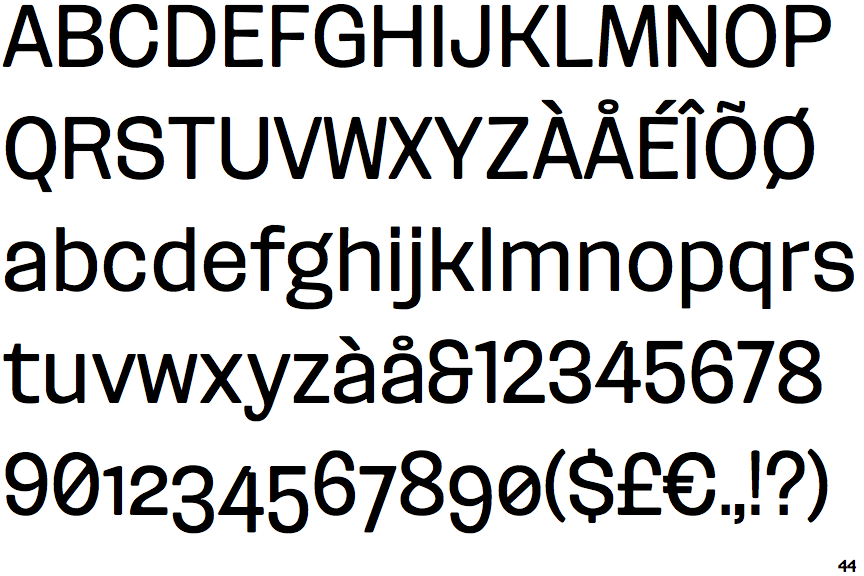 Identifont - Routine Extended