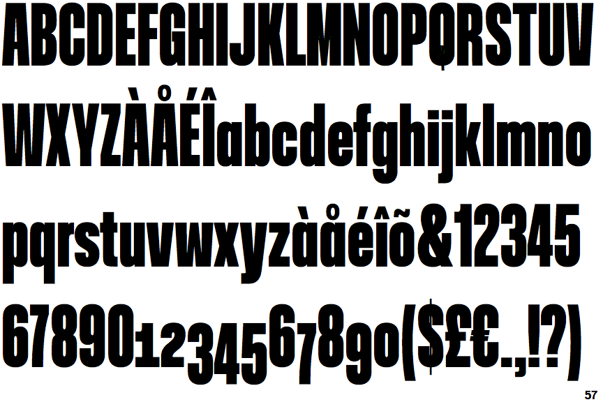 Identifont - Rules Compressed Black