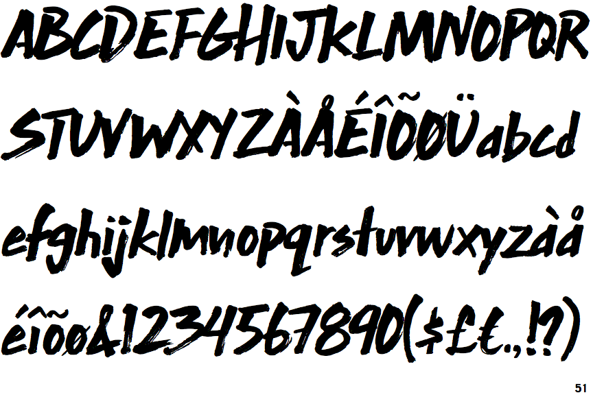 Identifont - Extra Mile