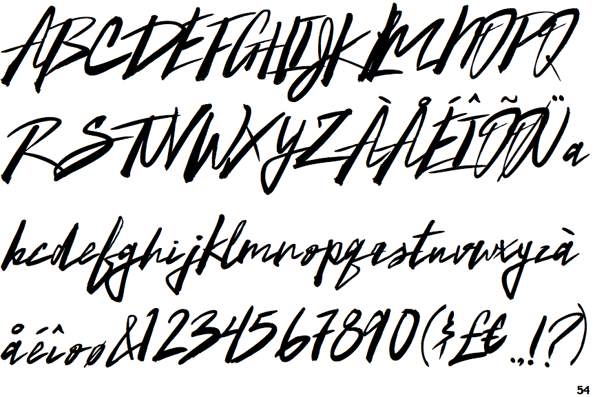 Identifont - Rough Diamond (BLKBK)