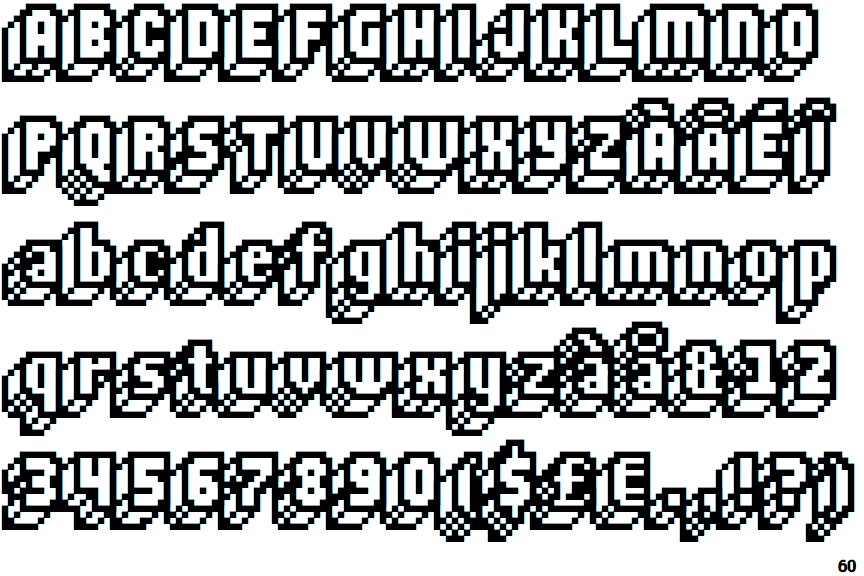Identifont - Marvin Light Pixel