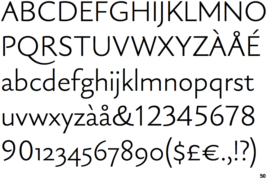 Identifont - Gaultier Light