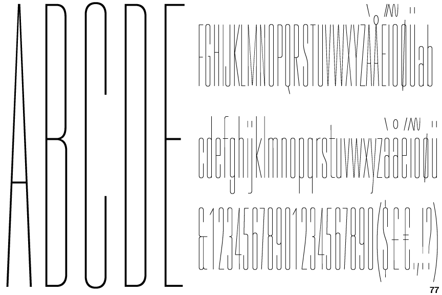 Identifont - Podium Sharp 1.1