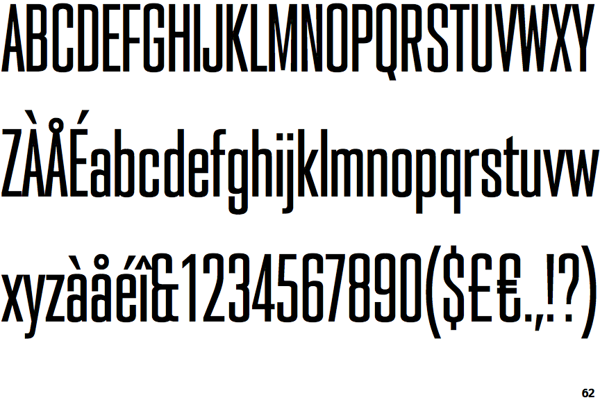 Identifont - Podium Sharp 2.7