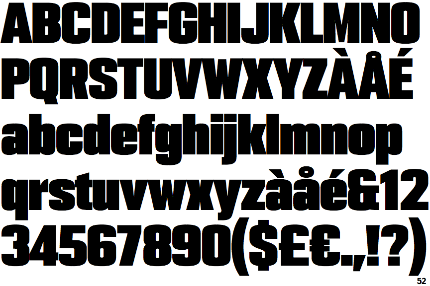 Identifont - Podium Sharp 3.13