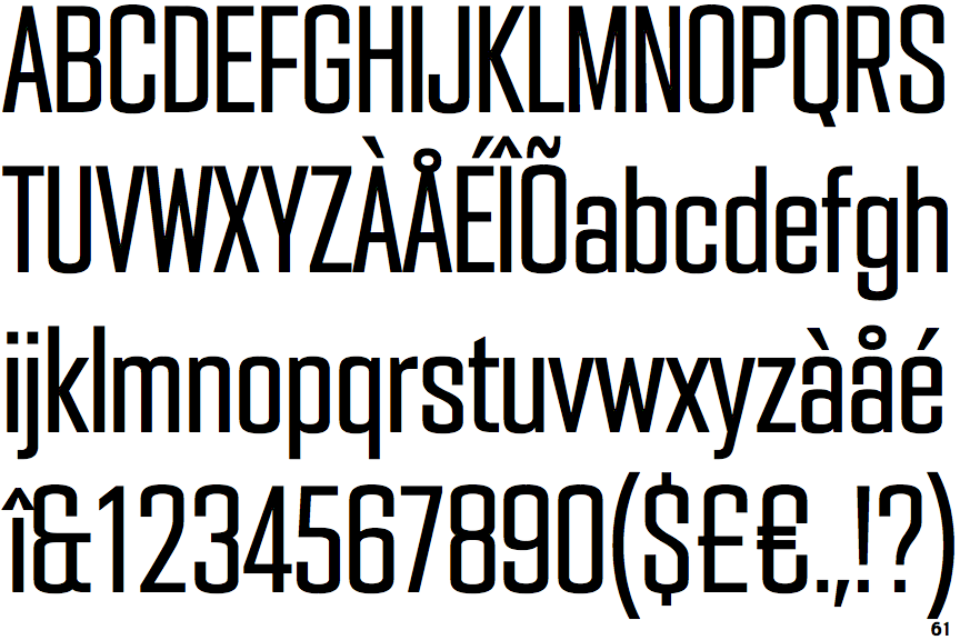 Identifont - Podium Sharp 3.7