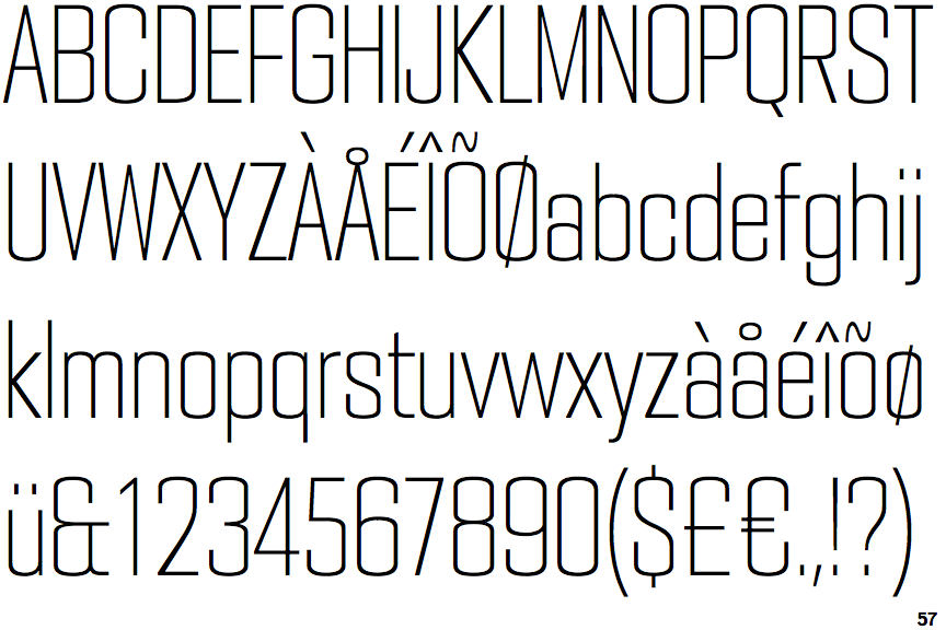 Identifont - Podium Sharp 4.4