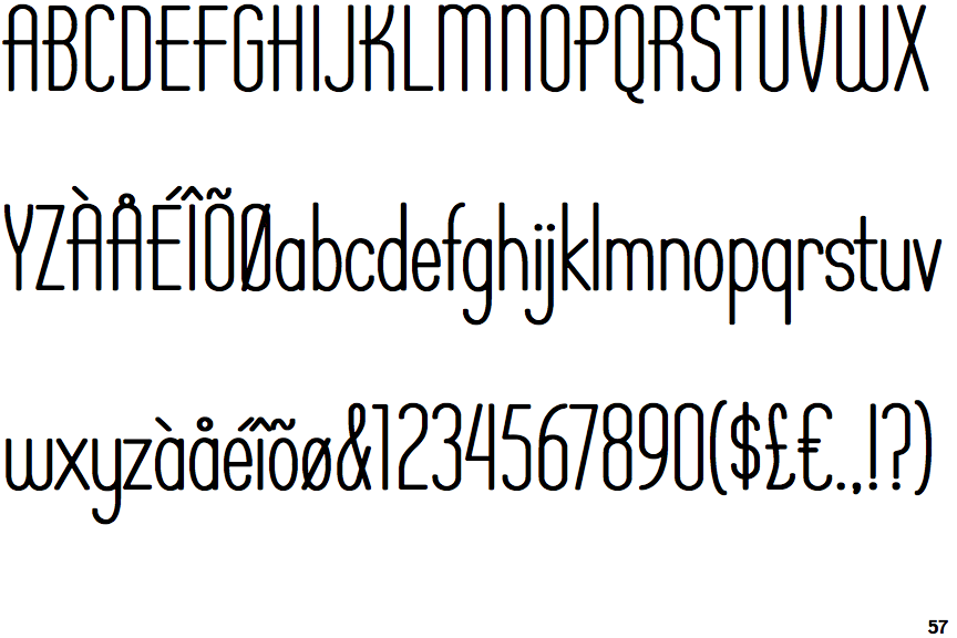 Identifont - Operator Nine